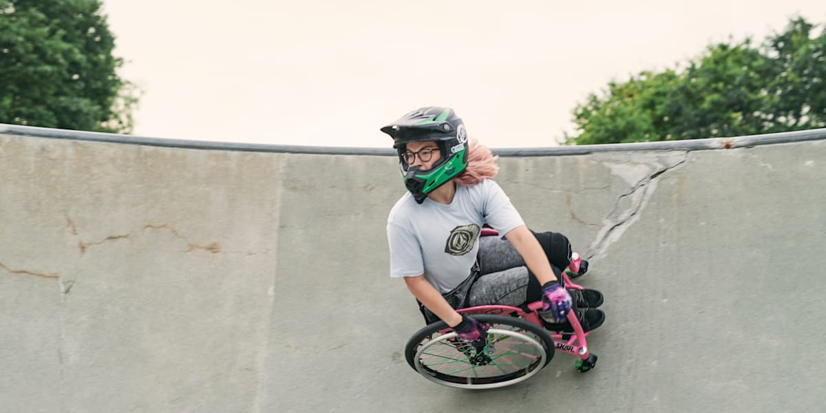 Lily Rice: Wheelchair backflips and world championships