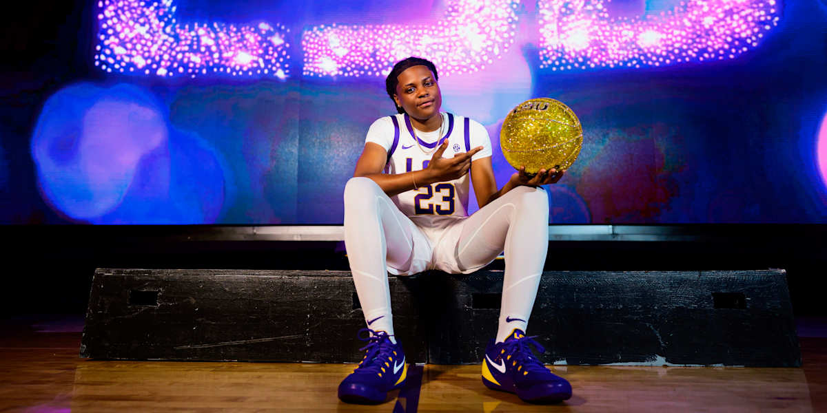 MiLaysia Fulwiley on playing basketball for LSU