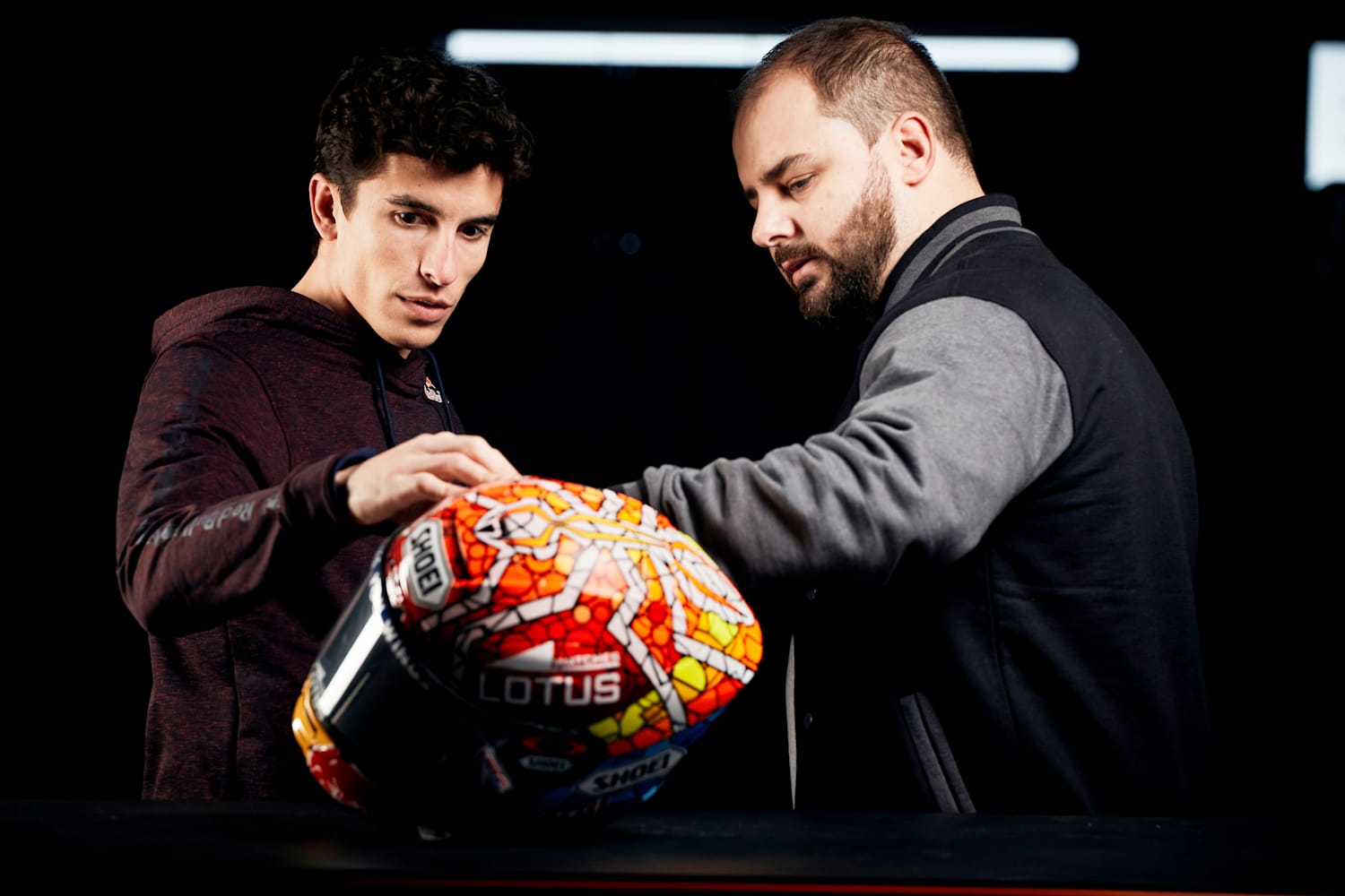 Meet the designer behind Marc Márquez's custom helmets
