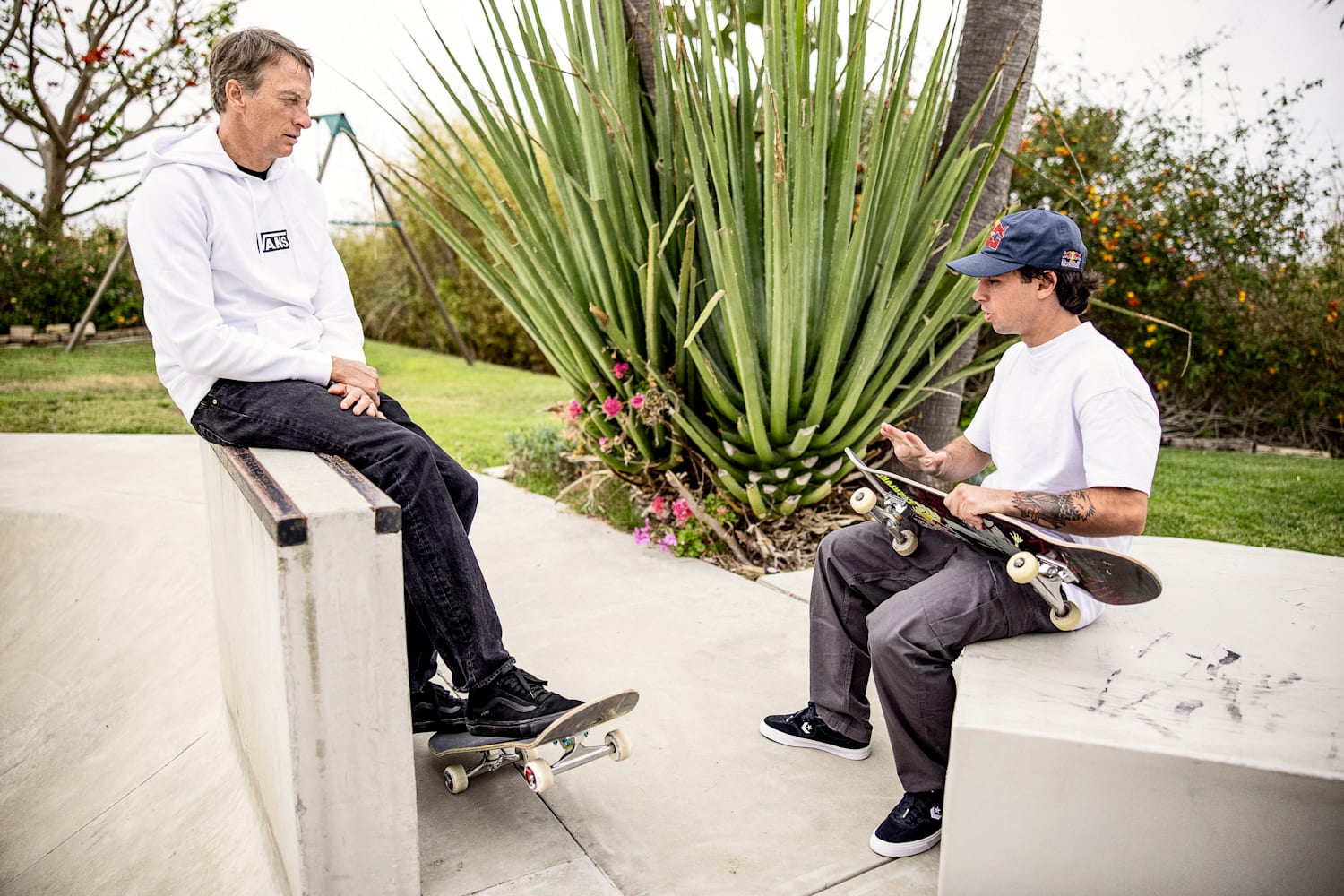Birdman And The Joker: Tony Hawk meets Vince Matheron