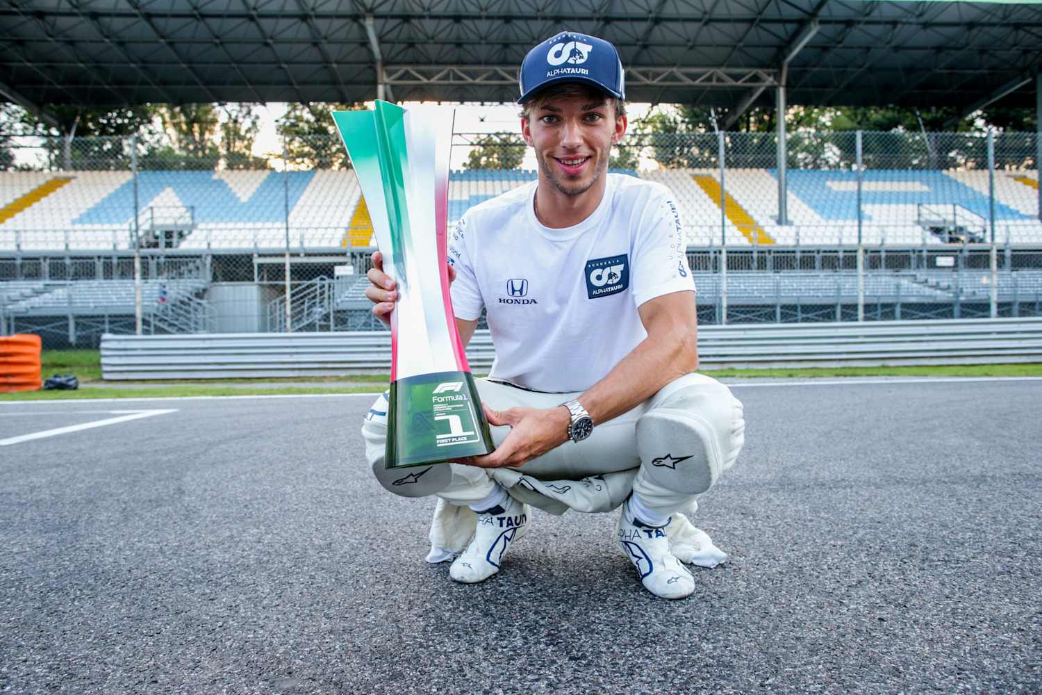 Pierre Gasly vainqueur du GP d'Italie : Interview ! F1