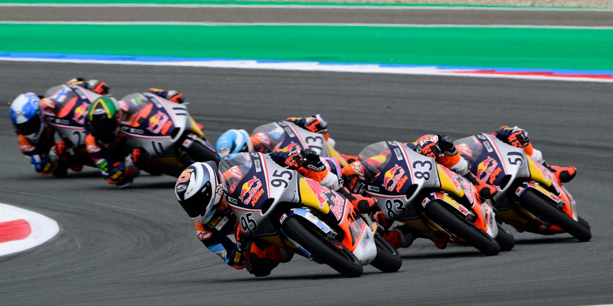 Marco Morelli unpassable in Assen Rookies Race 2