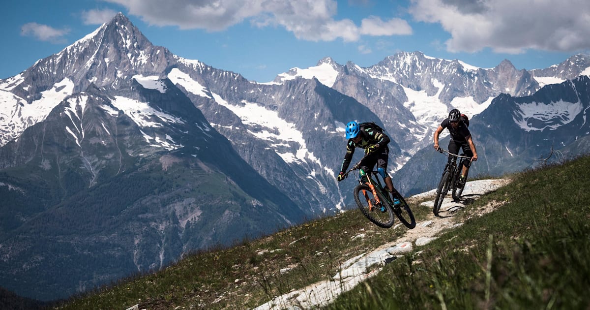 Valais Visp MTB trails guide: Graechen descent +video+