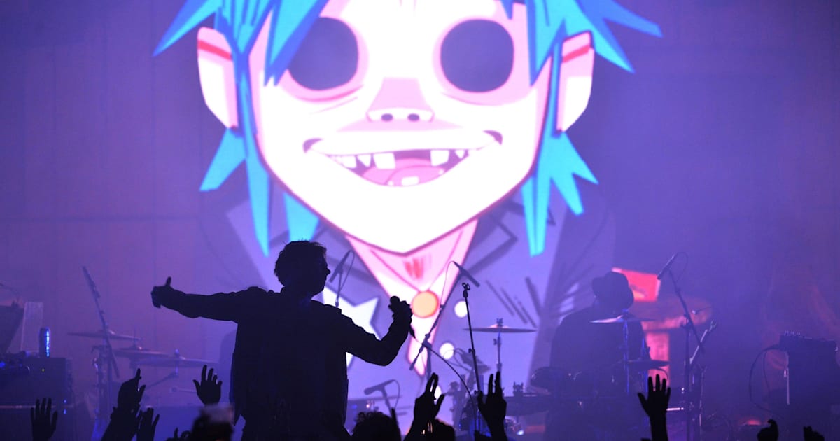 the gorillaz 2d