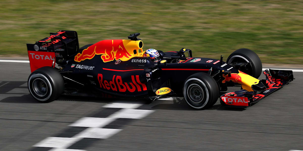 El Red Bull RB12 en el Circuit de Barcelona