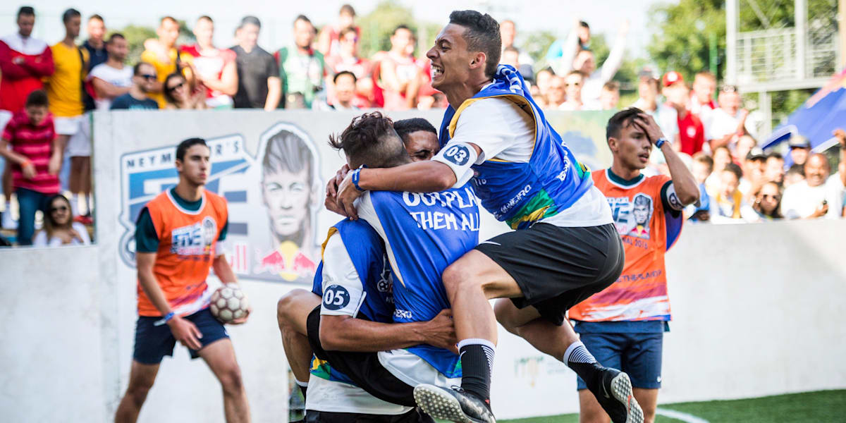 Neymar Jr 5 a side soccer event report | Red Bull
