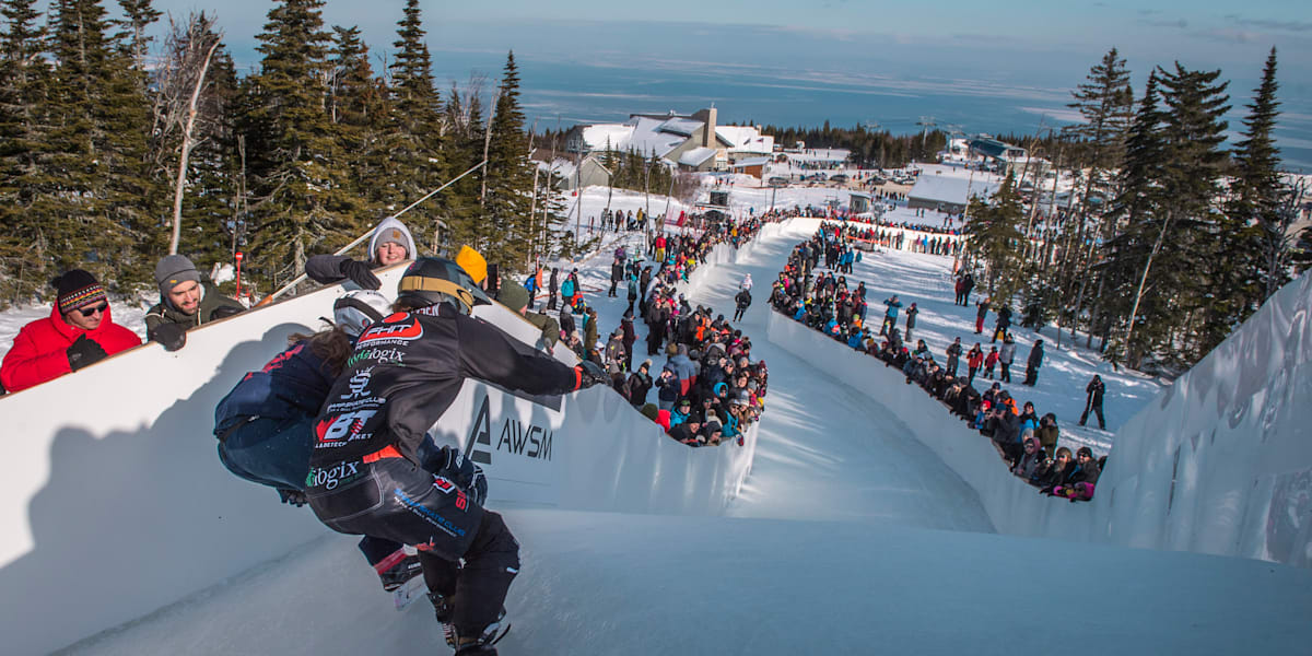Red Bull Ice Cross 2020 Charlevoix: Best of POV