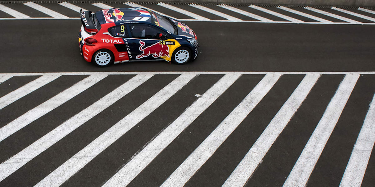 Mattias Ekstrom Sebastien Loeb Rallycross RX Red Bull