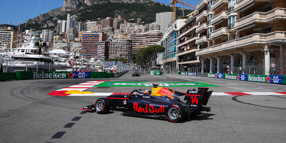 Sebastian Montoya fast in Monaco's Formula 3