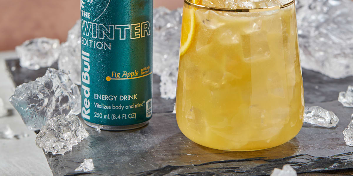 Mocktail Recipes: Red Bull Winter Edition Fig Apple