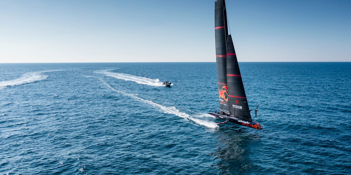 AC75-Yacht Alinghi Red Bull Racing: Teamwork & Hightech