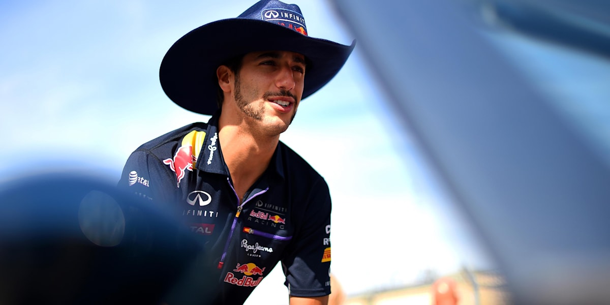 Daniel Ricciardo exclusive interview at US F1 GP