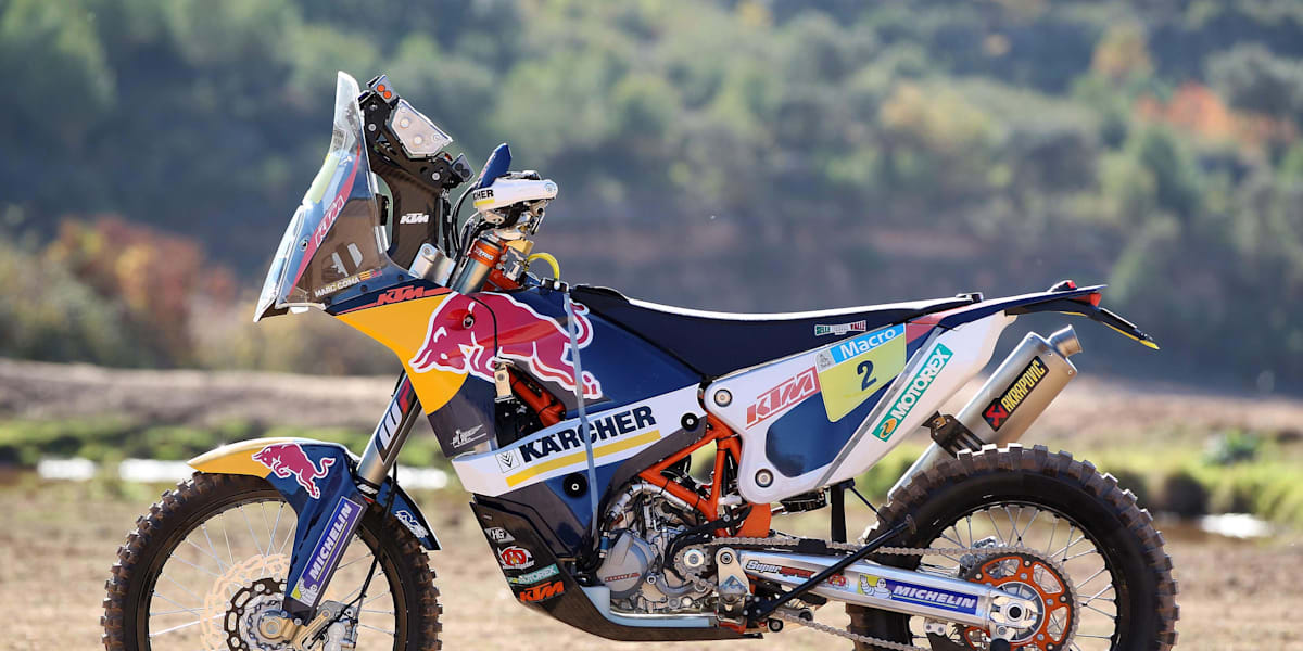 Coma estrena la nueva KTM Rally 450cc en el Dakar