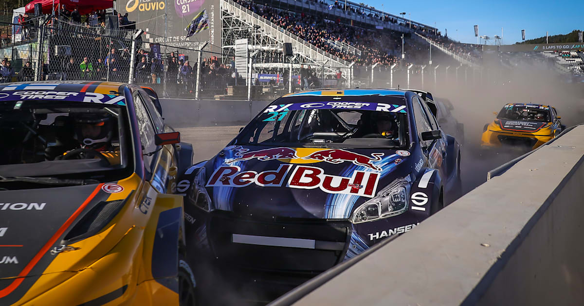 Johan Kristoffersson wins World RX at Spa