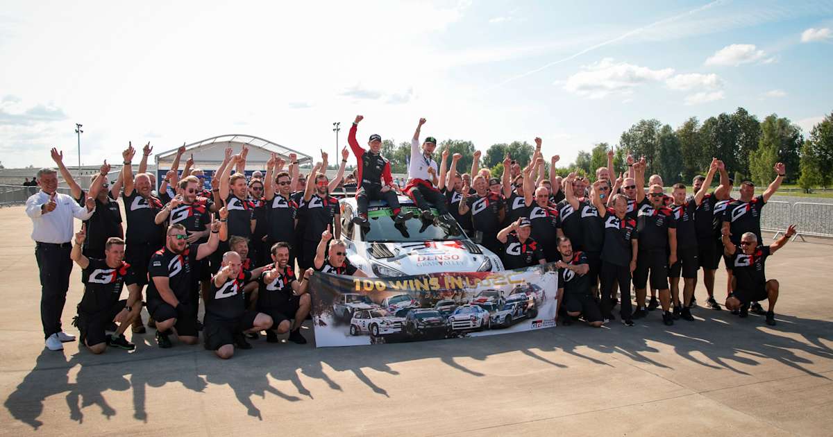 Toyota’s journey to 100 WRC wins