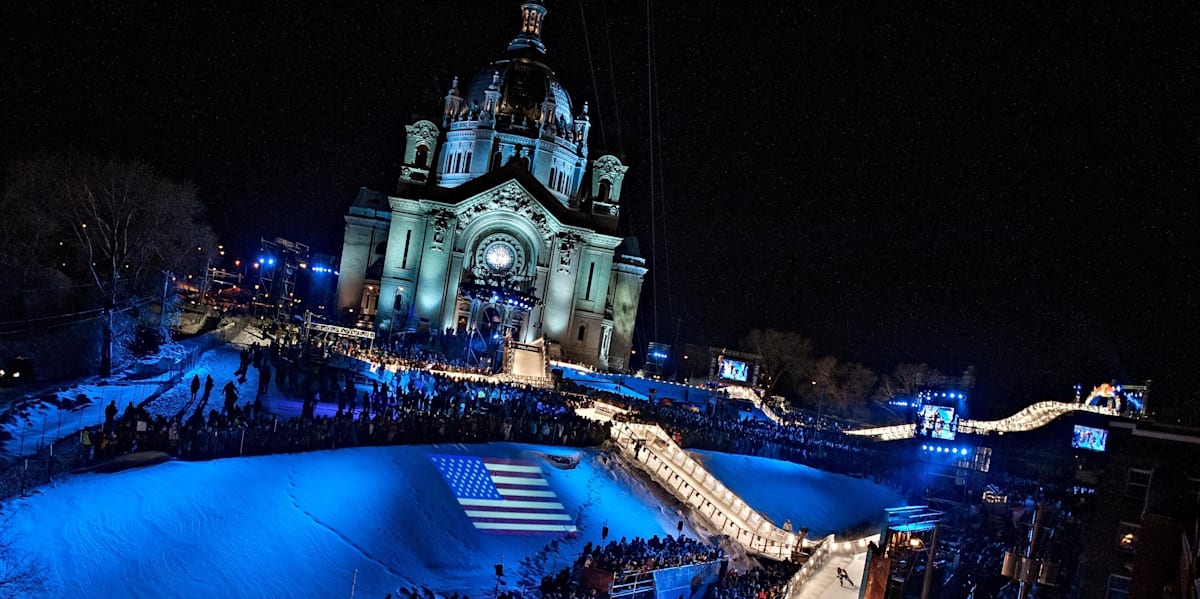 Red Bull Crashed Ice in Saint Paul 2015