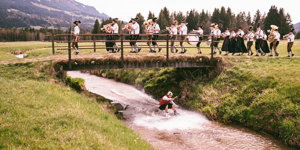 Stadt, Land, Fluss – Wakeboard-Action mit Felix Georgii