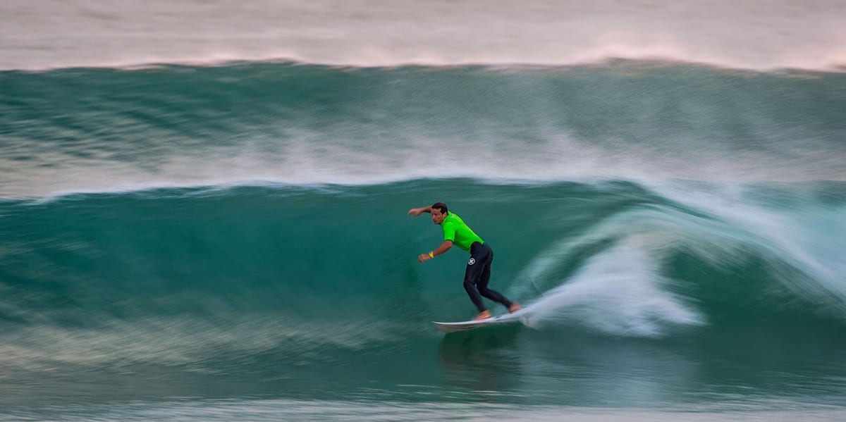 A photo we love: Julian Wilson speed blur