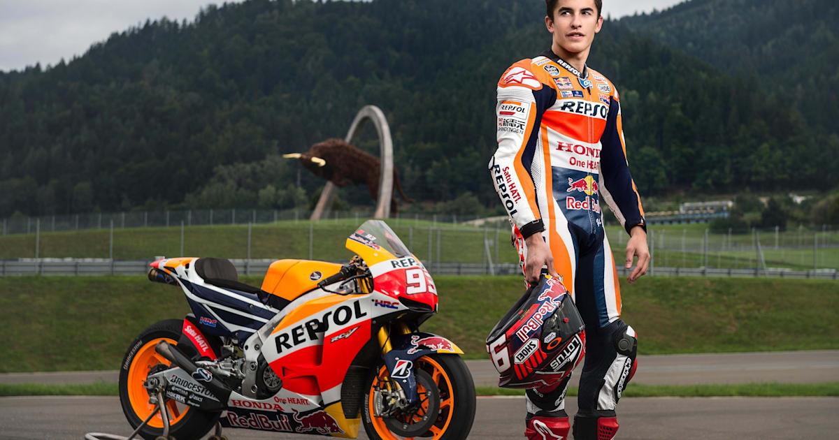 Marc Márquez entrena en el Red Bull Ring Austria