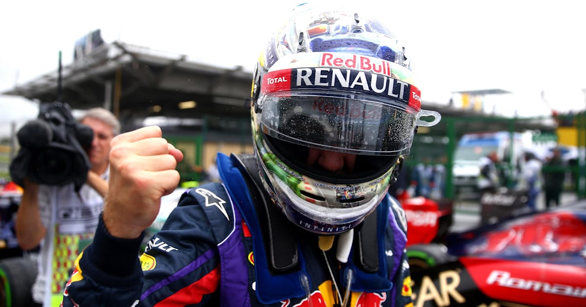 Sebastian Vettel wins Brazilian Grand Prix