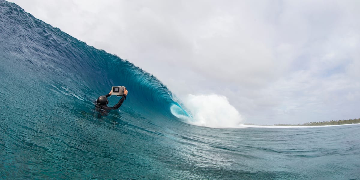 Big Wave Surfing with "No Small Feat"