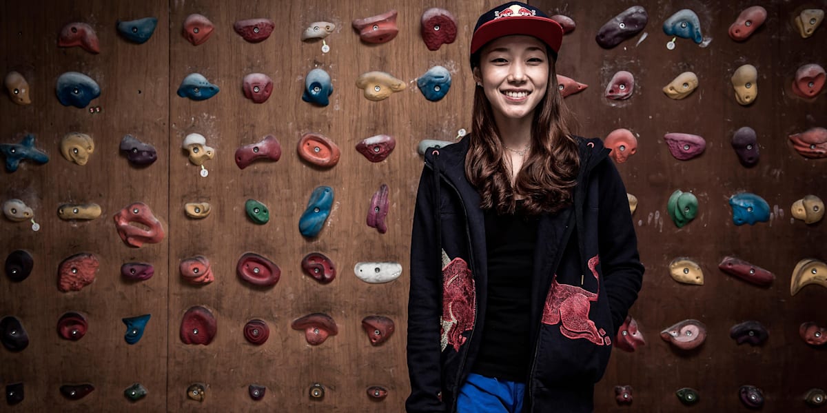 Jain Kim Climbing Lead and Boulder