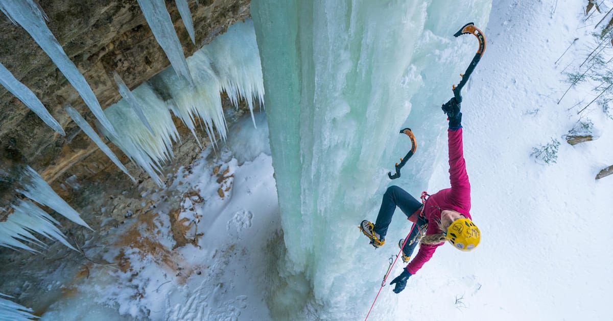 icicle climbing