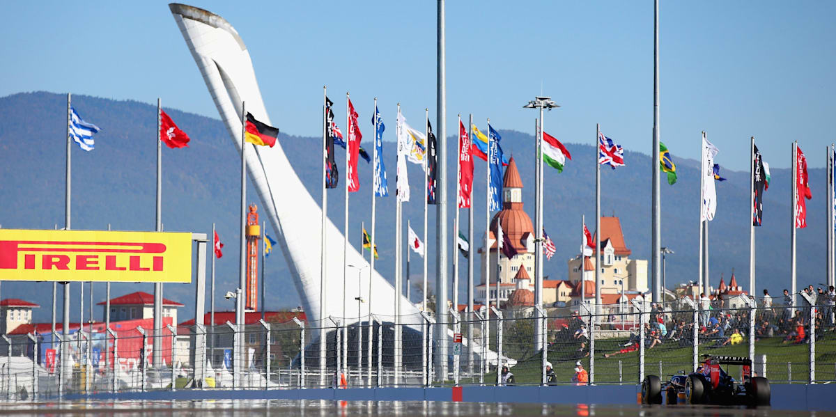 Russian Formula One Grand Prix race report