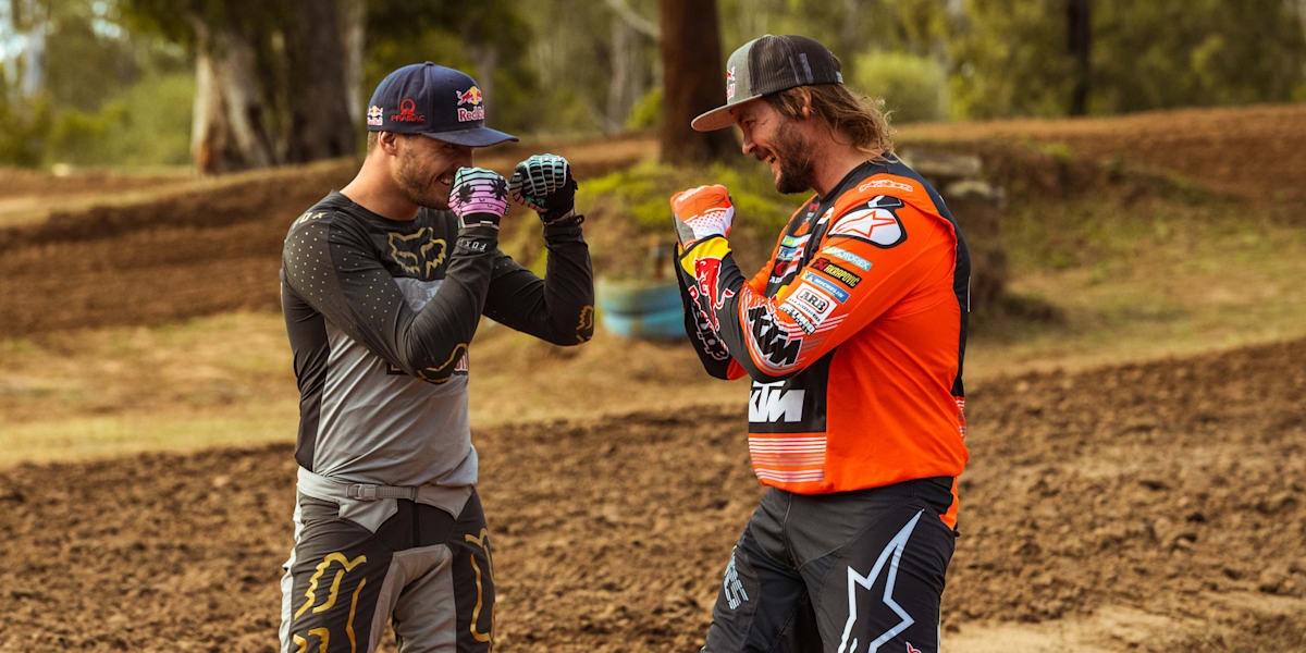 Toby Price vs Jack Miller – motocross contest