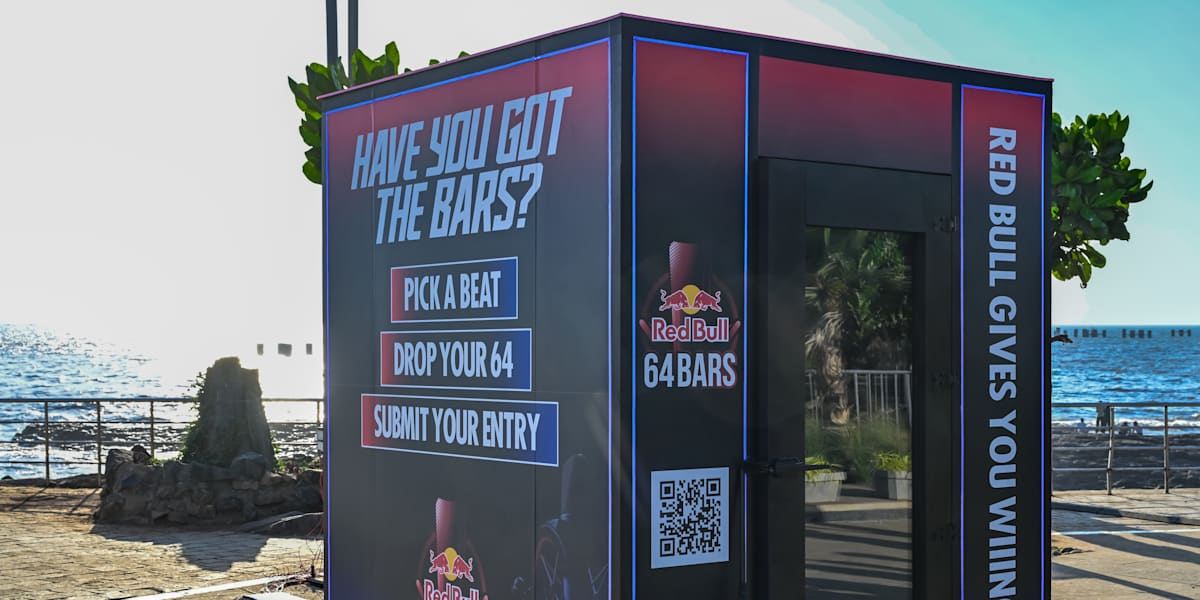 Red Bull 64 Bars Booth