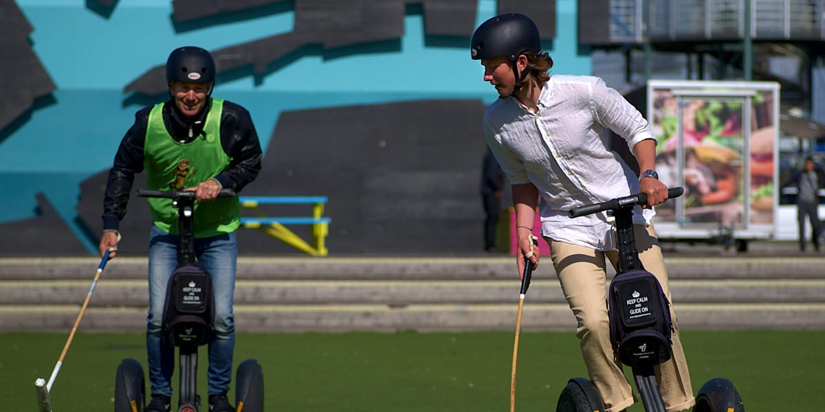 Segway polo: Find out all about the new sport ++Video++