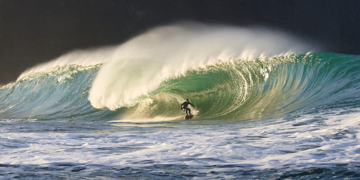 Conor Maguire: Surf épico en Riley's