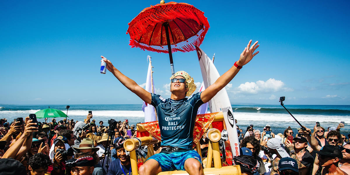 Kanoa Igarashi: From child prodigy to surfing champion