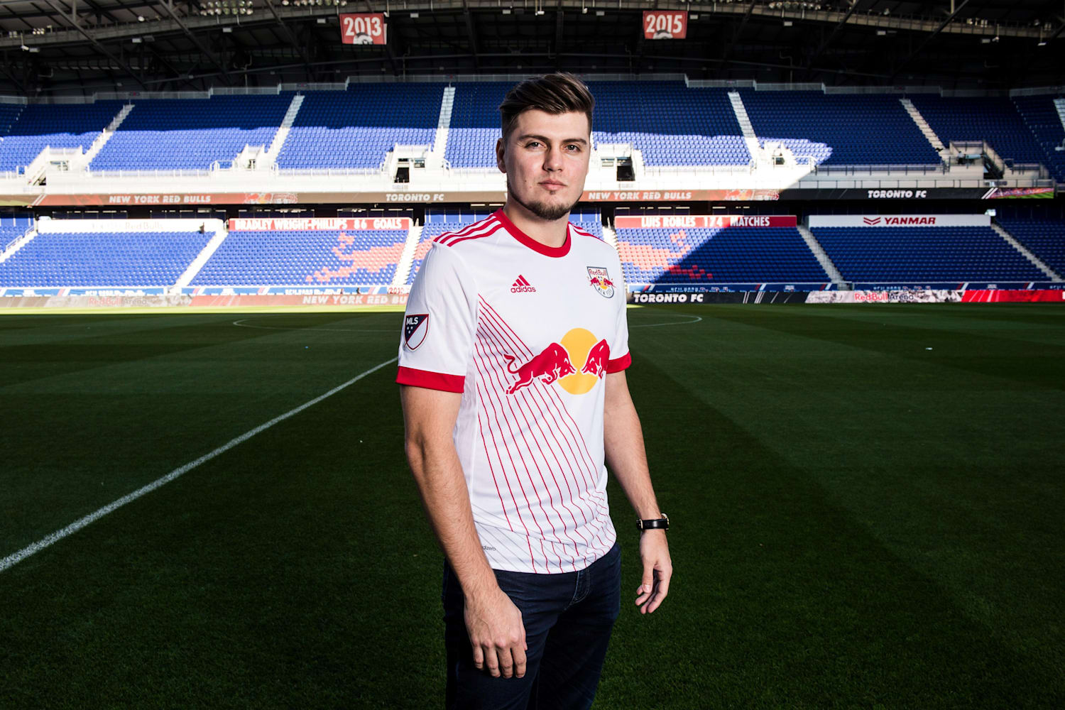 Photos of New York Red Bull FIFA player Michael LaBelle