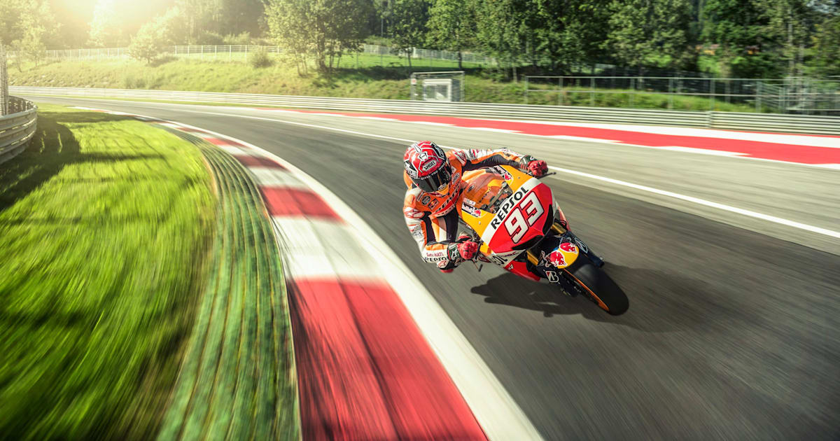 MotoGP rider Marc Márquez rides the Red Bull Ring