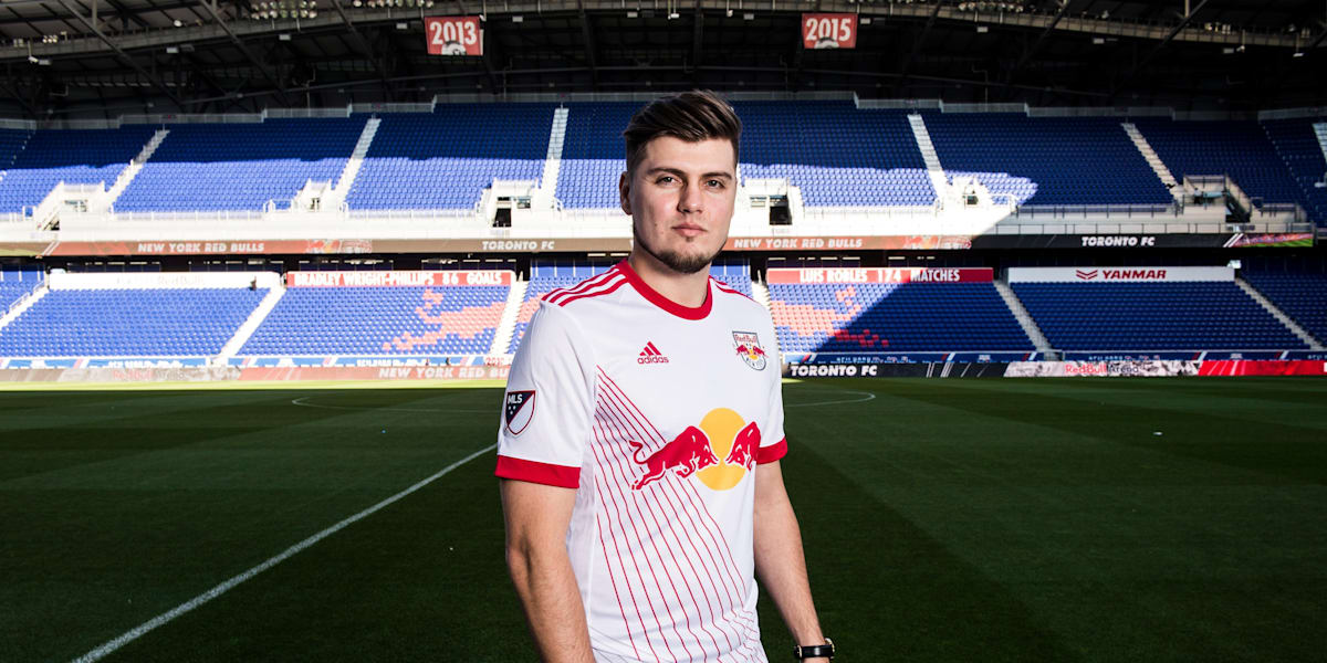 Photos of New York Red Bull FIFA player Michael LaBelle