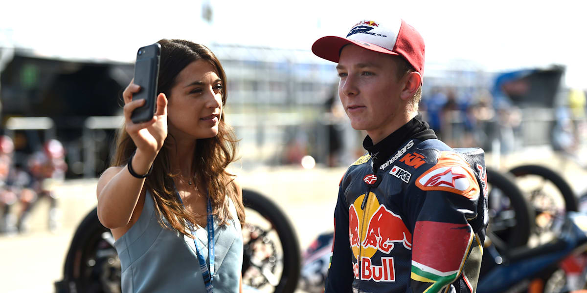 Blog | Aidan Liebenberg working hard at the Sachsenring