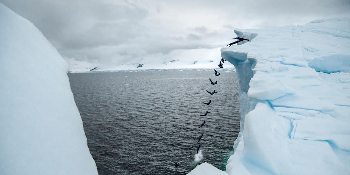 Orlando Duque: High diving off an Iceberg +++video+++