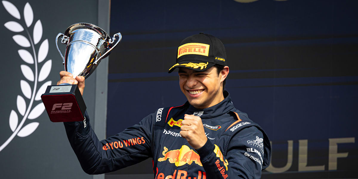 Double F2 podium in Bahrain for Martí