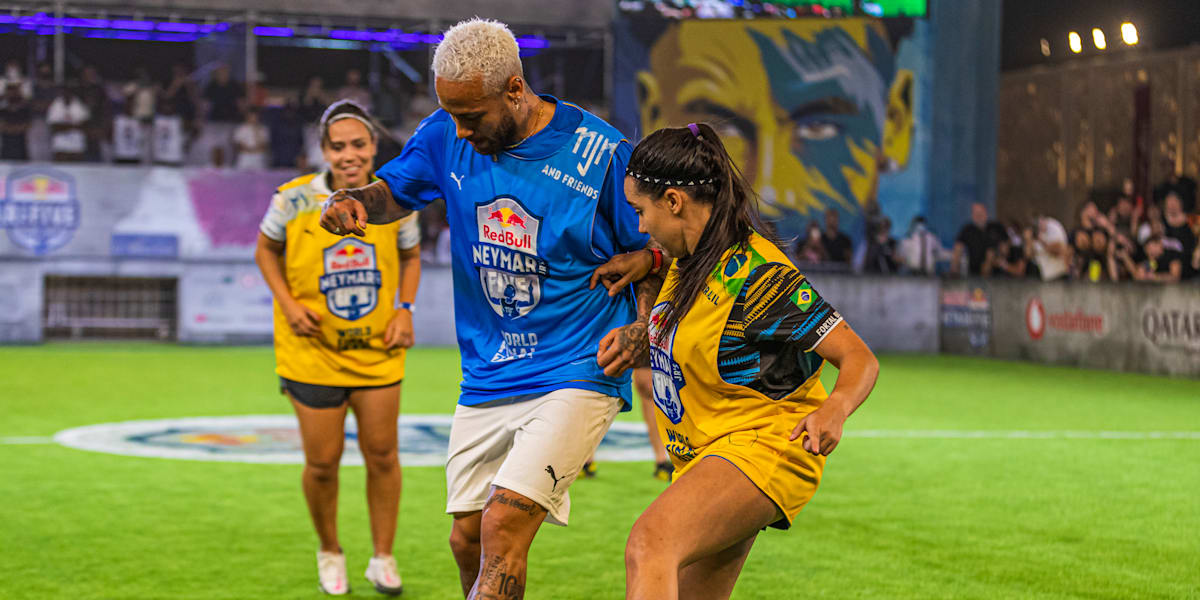 Red Bull Neymar Jr's Five 2022: Brazil women vs Neymar