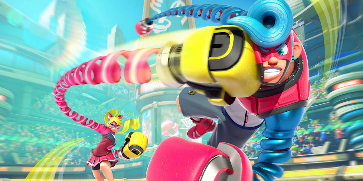 Super Smash Bros.: The stars of ARMS in Smash Switch