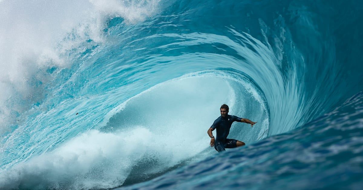 Big Wave Surfing: Tahiti's historic swell