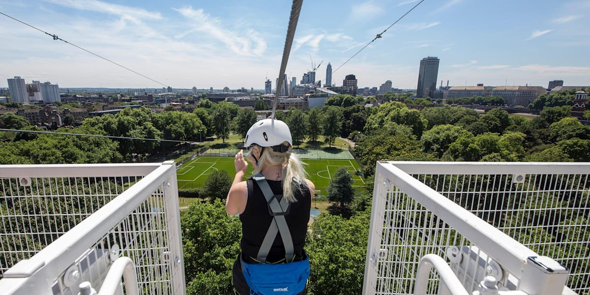 Zip Now: 700ft zipline is now open in central London