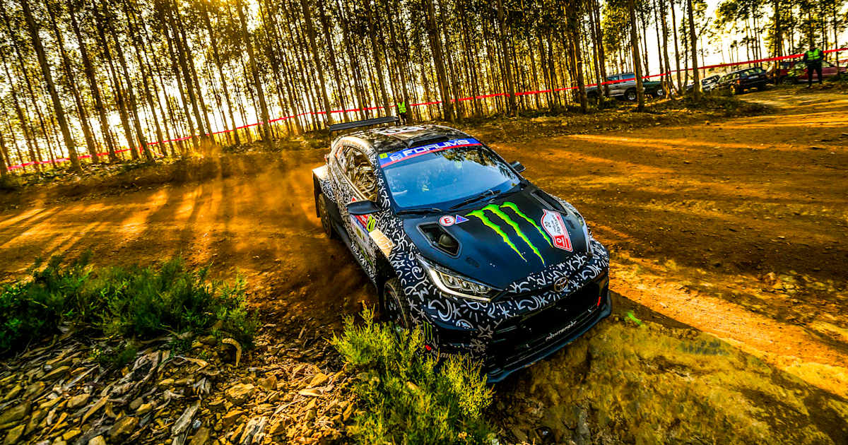 Superb Solberg soars in WRC2 on Friday in Portugal