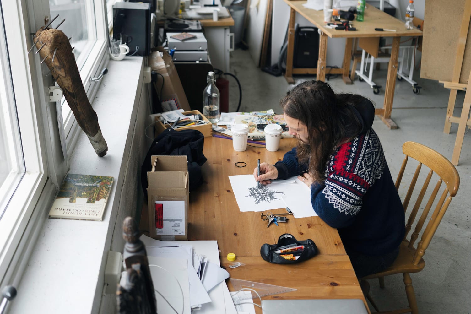 Pro snowboarder turned artist Danny Larsen | Red Bull