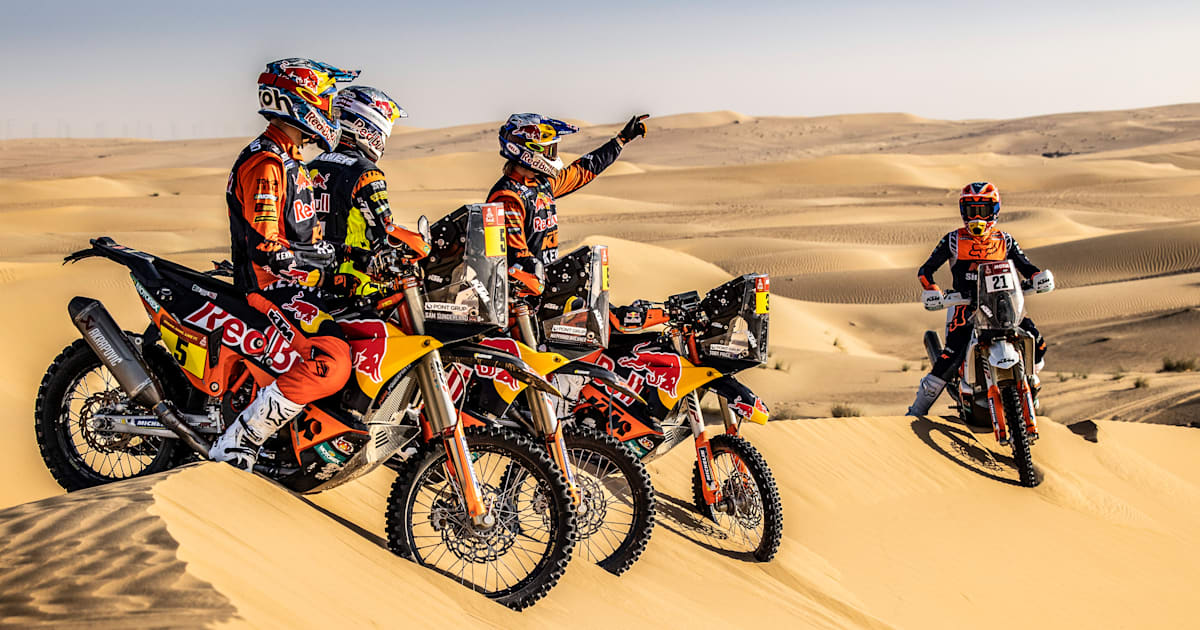 Dakar Rally 2021: Bikes at Dakar – video
