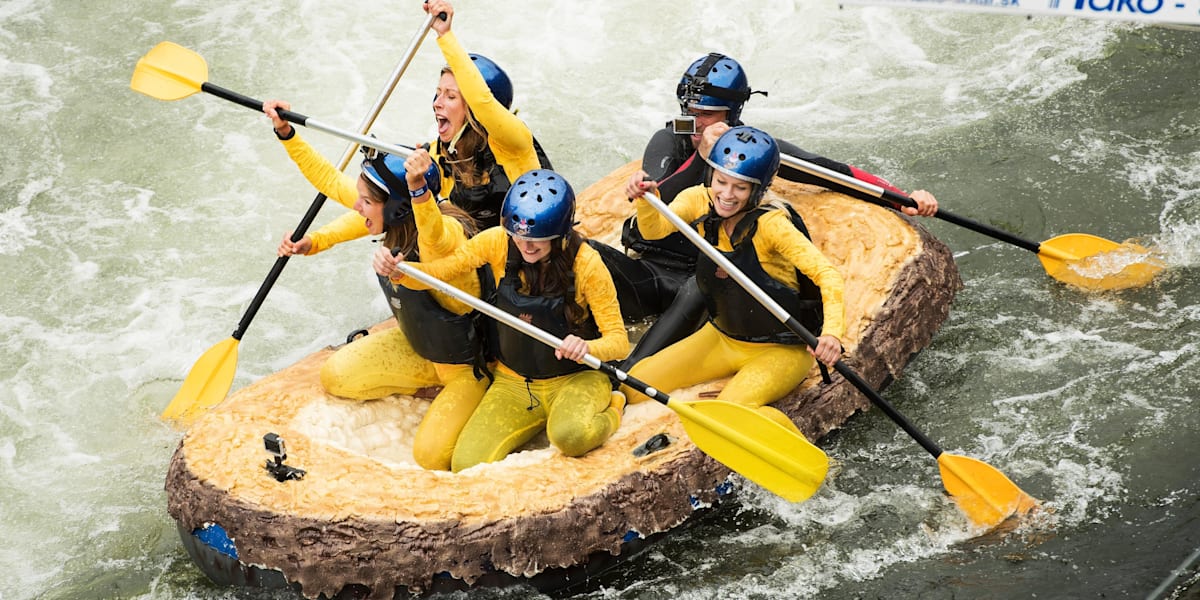 Red Bull Rapids whitewater race in Slovakia