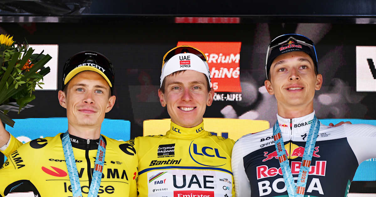 Florian Lipowitz takes third overall at the Critérium du Dauphiné