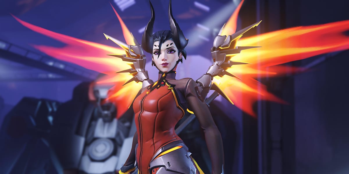 Overwatch cambios a mercy angel de la muerte blizzard
