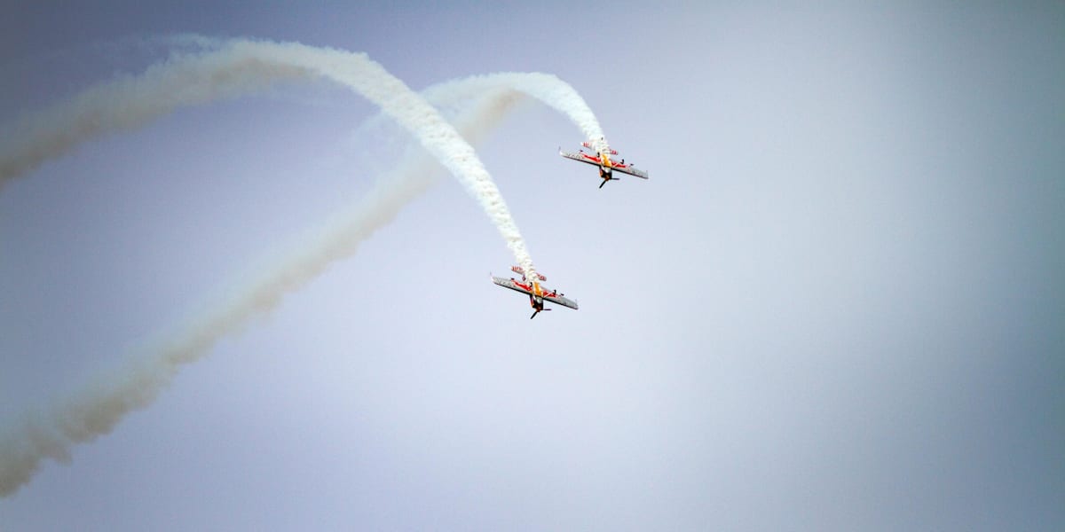 Akrobatski let z Red Bull Matadors